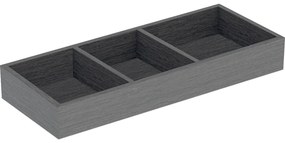 Geberit VariForm - Organizér do zásuvky 180x57x373 mm, tmavě šedá 501.156.00.1