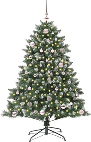 Umělý vánoční stromeček Zelená 150 cm PVC, plast a ocel 3395223