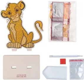 CRYSTAL ART Diamantové malování Lví král: Simba