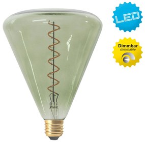 LED žárovka Dilly E27 4W 2200K stmívatelná, zeleně tónovaná