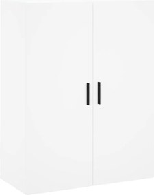 Skříň highboard bílá 69,5 x 34 x 180 cm kompozitní dřevo 3198161