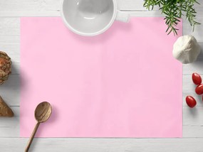 Biante Bavlněné prostírání na stůl Moni MOD-507 Světle růžové 35x45 cm