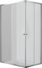 POINT 100x80 Clear Obdélníková sprchová zástěna