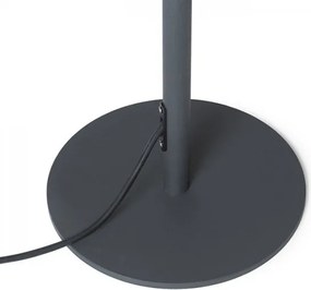 RED R12421 BOSANNA 150 stojanová bílé PVC/antracitová 230V E27 25W IP65 - RED - DESIGN RENDL