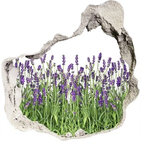 Wallmuralia Samolepící nálepka fototapeta Květy levandule 75x75 cm