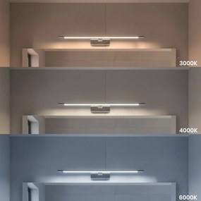 Nástěnné LED svítidlo Klimt, 1x LED 12w, 3000-6000k, (60 cm), ch