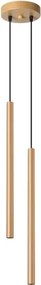 Závěsné svítidlo SOLLUX PASTELO 2 zlaté G9 2x8W bez žárovky SL.1305