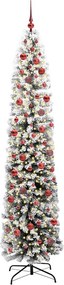 Umělý vánoční stromeček Zelená 240 cm PVC, ocel a plast 3395044
