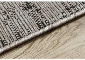 koberec SIZAL FLOORLUX 20211 stříbro / černý velikost 200x290 cm | krásné koberce cz