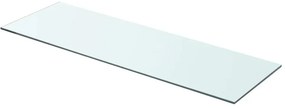 Policová deska sklo čiré 80x25 cm 243835