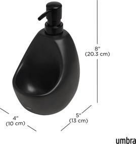 Černý keramický dávkovač mýdla 590 ml Joey – Umbra