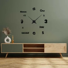 Moderní, designové nalepovací nástěnné hodiny | SENTOP 12S007-12S033