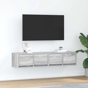 TV skříňka šedá sonoma 60x31x25,5 cm kompozitní dřevo