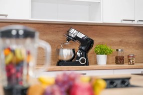 Multifunkční kuchyňský robot BestBerg BBR-1900B / 1900 W / 5 l / 12 rychlostí / černá