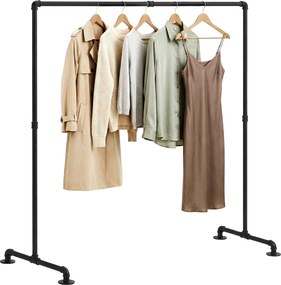 Stojan na oblečení Jersey 55x150x150 – černá