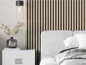 Mexen Lam-F, akustické stěnové lamely 275 × 31,5 cm, filc 6 mm, dub perlový, S105-275317-2812-058