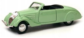 008751 Kovový model auta - Old Timer 1:34 - 1938 Peugeot 402 (Open Top) Zelená