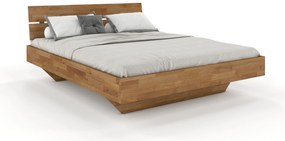 Dubová postel Fred Style 200x200 cm, dub, masiv