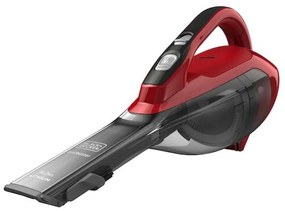 BLACK+DECKER - 10,8V AKU ruční vysavač, nabíjecí stanice, šedá/červená DVA315J-QW