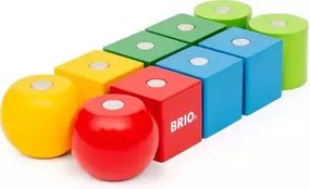BRIO Magnetické dřevěné kostky / od 1 roku