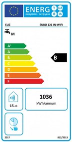 ELÍZ EURO 121 IN WIFI elektrický zásobníkový ohřívač vody se suchým keramickým tělesem (bojler), 120l