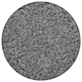 Kulatý koberec ETON stříbrný šedý Rozměr: průměr 100 cm