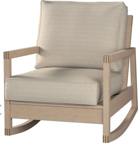 Potah na křeslo IKEA Lillberg barva béžová látka pletený vzor