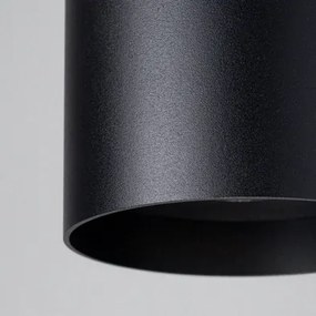 Stropní svítidlo SOLLUX MIKA černé GU10 1x10W bez žárovky SL.1281