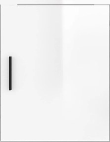 vidaXL Nástěnný noční stolek 50x30x47 cm [816868] Barva: Betonová šedá