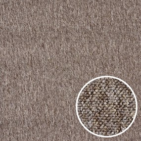 Spoltex, Metrážový koberec Balance 92 hnědý, na míru, šíře 4m, hnědá, filc, chodba / předsíň