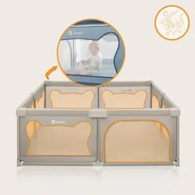 LIONELO Dětská ohrádka Willow XL Beige Sand / béžová