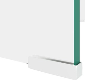 TV stolek / podstavec na monitor čiré sklo 70x30x13 cm 244128