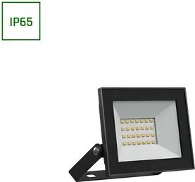 Spectrum LED reflektor 20W černý / Venkovní reflektor / neutrální bílá