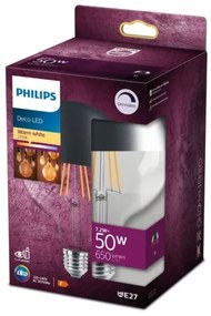 LED Stmívatelná žárovka se zrcadlovým vrchlíkem Philips G125 E27/7,2W/230V 2700K