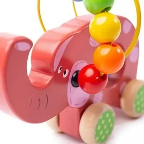 Bigjigs Baby Motorický labyrint slon / od 1 roku