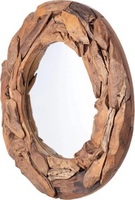 Zrcadlo Driftwood ⌀100 cm