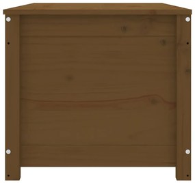 Úložný box medově hnědý 110 x 50 x 45,5 cm masivní borovice,  823542