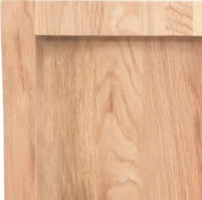 Koupelnová deska hnědá 80x40x(2-4) cm ošetřený masivní dřevo 3156117