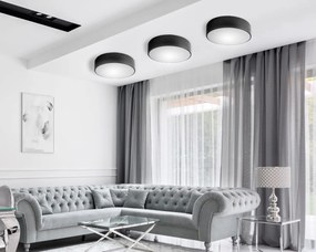 Toolight - Stropní svítidlo 30 cm kulaté 3xE27 60W app641-2c, bílá, OSW-00089