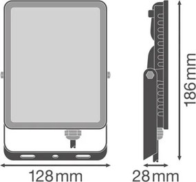 LED reflektor LEDVANCE Essential 30W 3000K teplá bílá IP65