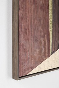 Tištěný/s ručně malovanými prvky obraz s rámem/na plátně 83x123 cm Gallery – Bizzotto