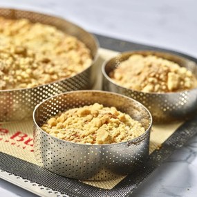 De Buyer 3098.09 Perfor. kruh. rám 24,5 cm, nerez, 24,5 cm