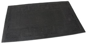 Kokosová čisticí rohož Rectangle Deco 45 x 75 x 2,3 cm, hnědá