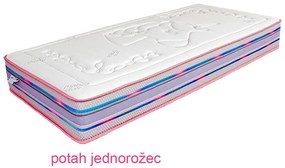 Latexová matrace Mabo MEGALAT SOFT 90 x 200 Potah: Jednorožec