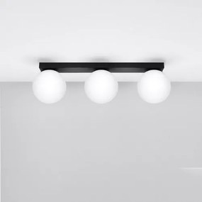 Stropní svítidlo SOLLUX YOLI 3 černé G9 3x12W bez žárovky SL.1153