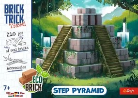 TREFL Stavebnice BRICK TRICK Travel: Pyramida M / 210 dílů
