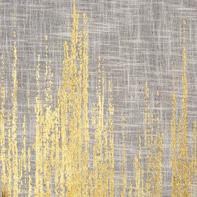 ZATEMŇOVACÍ ZÁVĚS NA KROUŽCÍCH IMANI 135X250 CM VZOROVANÁ