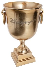 Champagner chladič na šampaňské zlatý 40 cm
