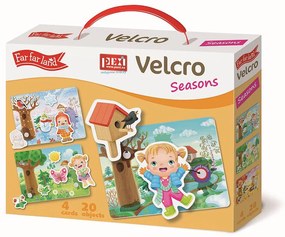 Pexi Velcro skládačky - Roční období
