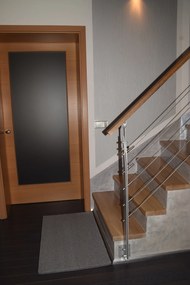 Lano, Kusový koberec Supersoft s bordurou 850 tm. šedý, 60x100, šedá, ložnice